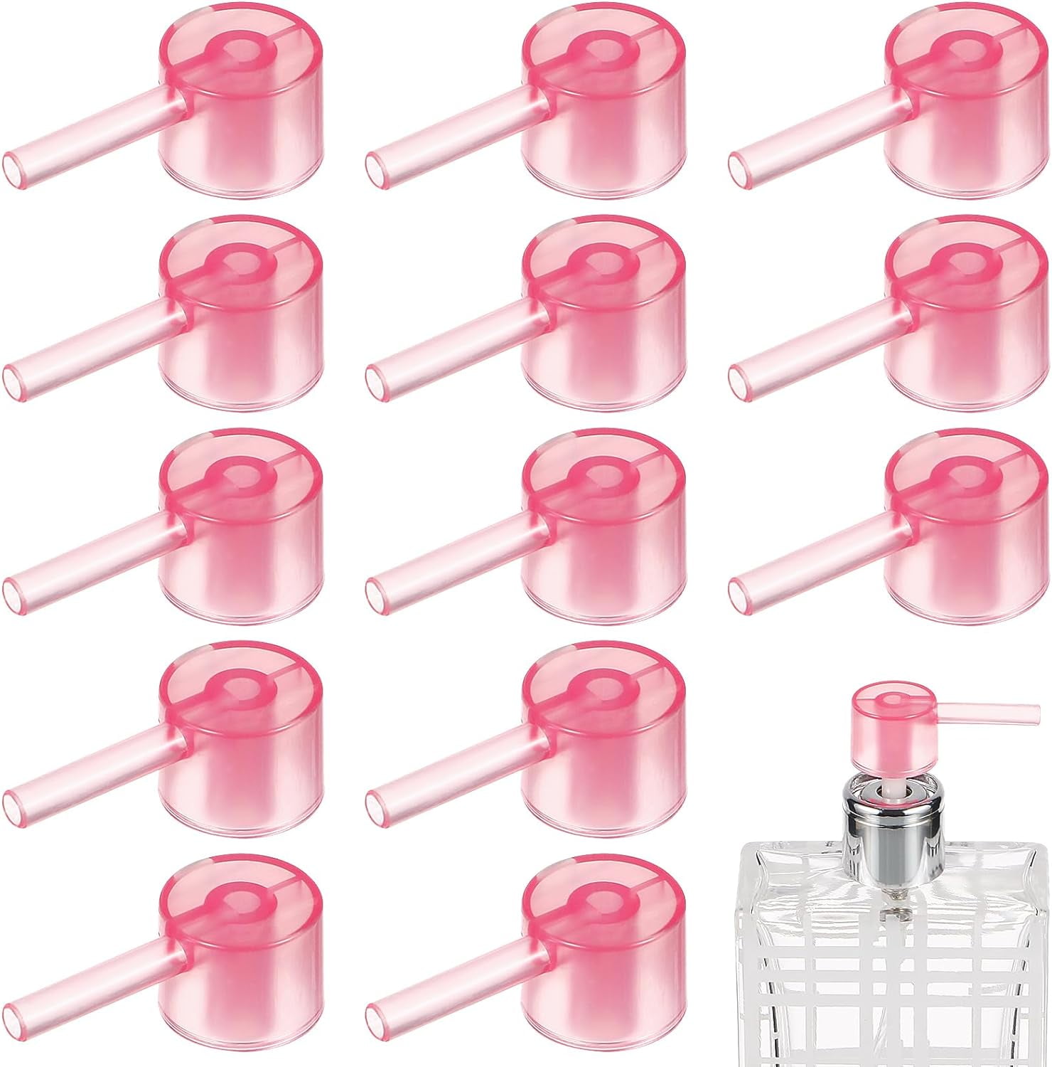 Liho 60 Pcs Perfume Dispenser Pump Plastic Perfome Spray Top Cosmetic ...