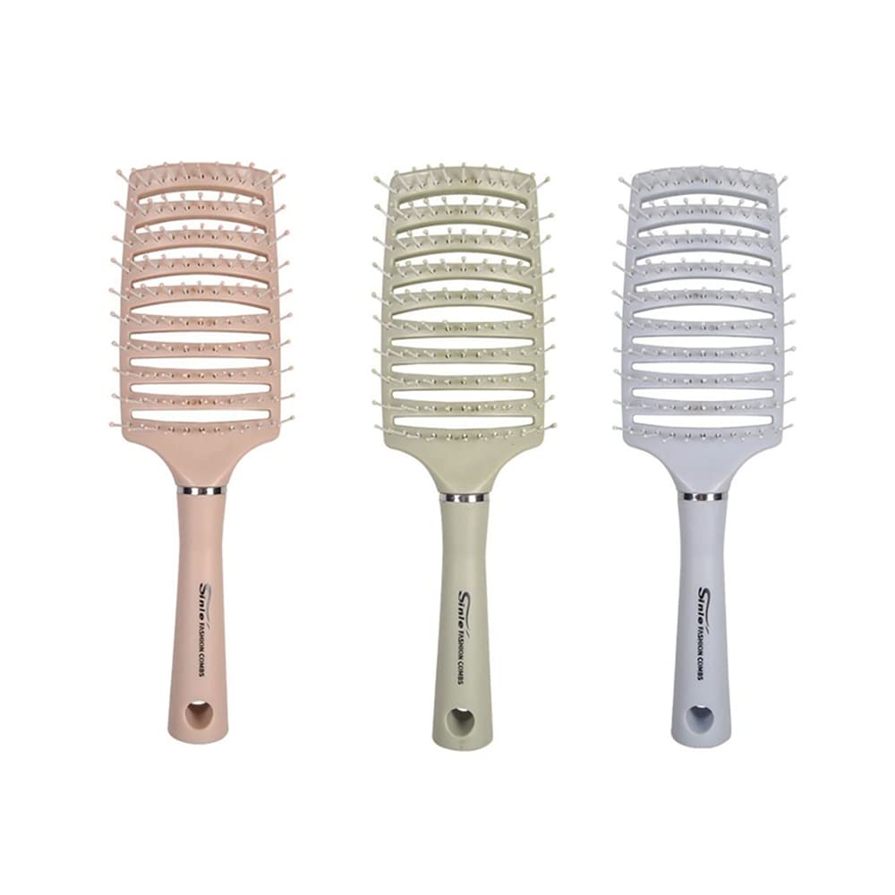 Liho Hair Brush, Wide Curved Vented Brush for Faster Blow Drying ...