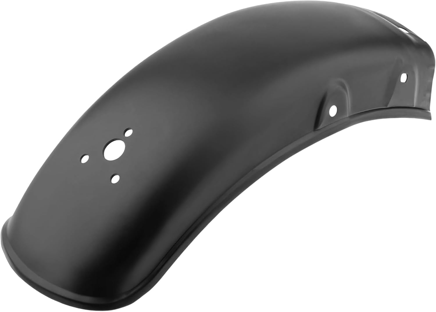 Liho Heavy-Duty Matte Black Motorcycle Rear Fender - Stainless Steel ...