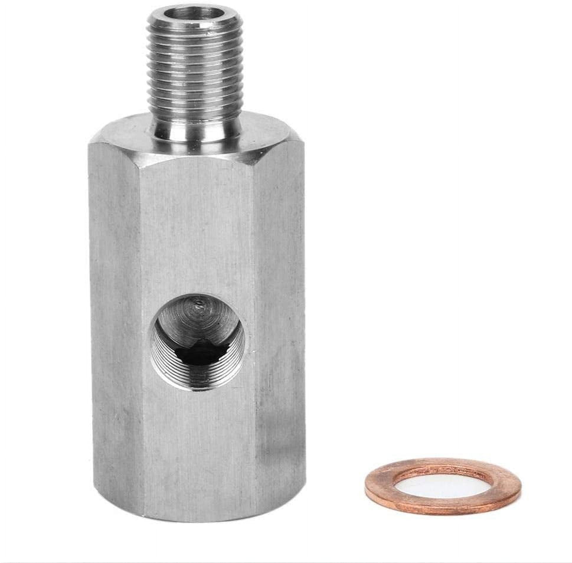 Liho Oil Pressure Gauge Adapter, Oil Pressure Gauge Meter Adapter 1/8in ...