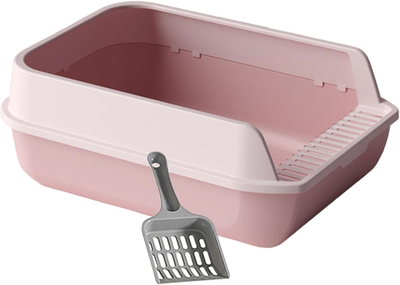 Liho Open Top Cat, Potty Toilet Cat Sandbox, Travel Large Kitten Litter ...