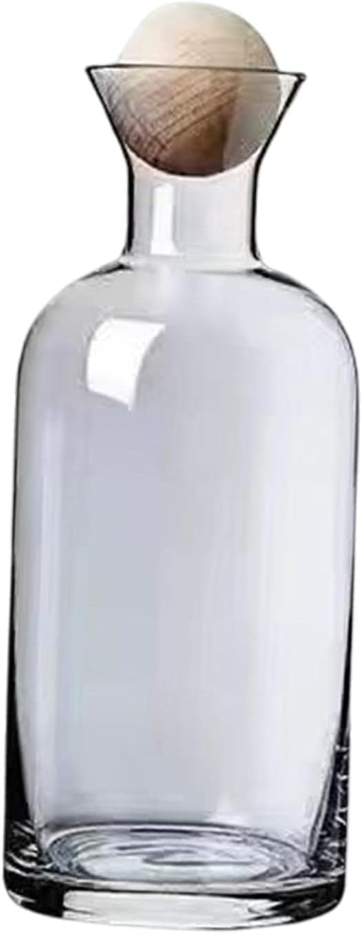 Liho Sleek Glass Water Jug 2L with Lid Elegant Design for Home ...