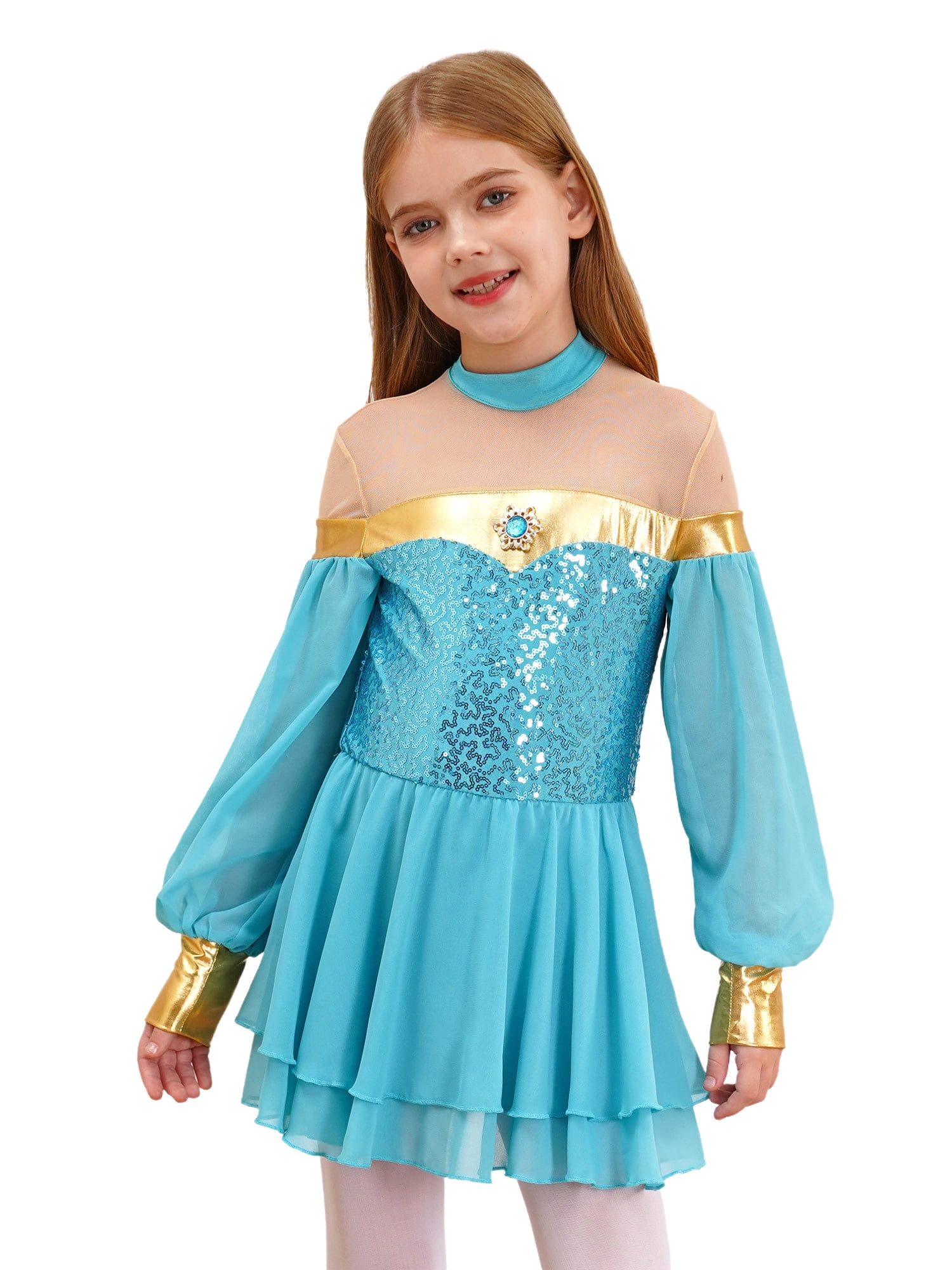 LiiYii Arabian Princess Dress for Girls Fancy Dress Ups Gemstone ...