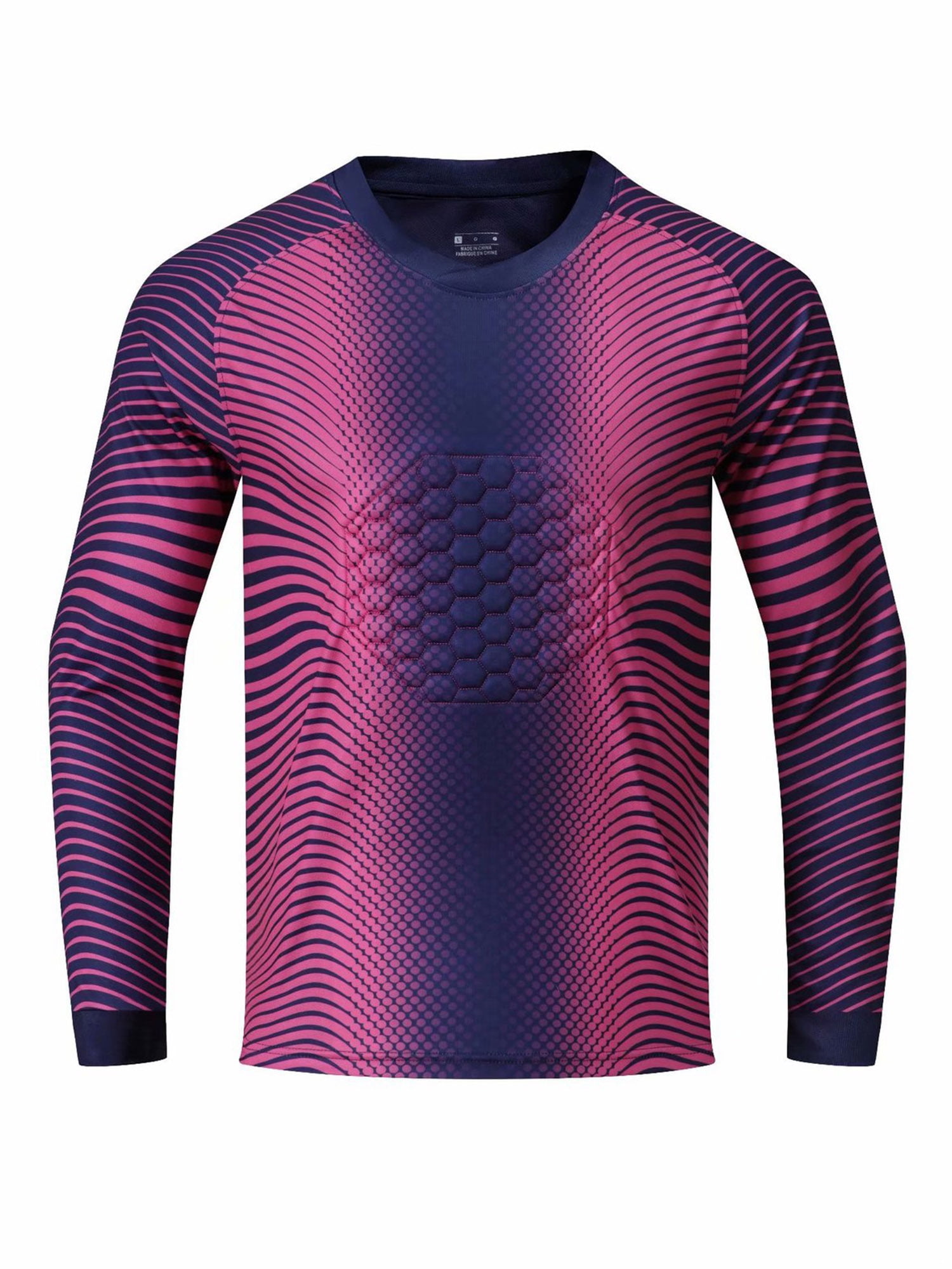 LiiYii Kids Boys Soccer Goalkeeper Jersey Goalie Shirt Training Long ...