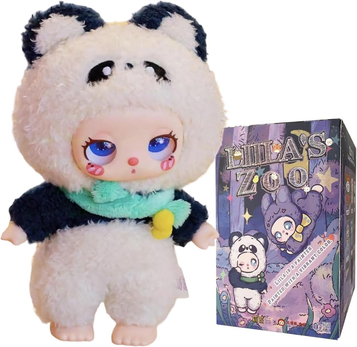 Liila's Zoo Series Blind Box Plush - Cute Stuffed Plush Doll Kawaii Collectible Plush for Gifts ...
