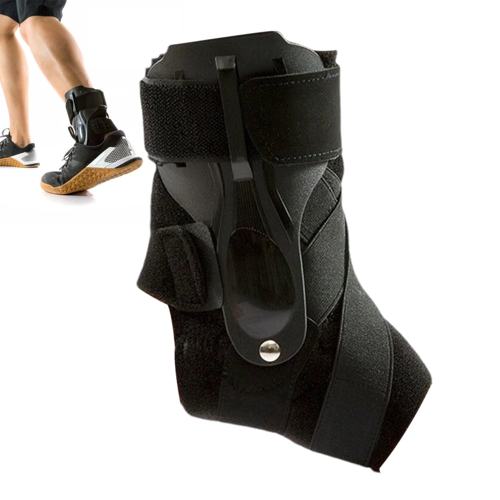 Liilaimic Ankle Support for Men Adjustable Foot Wrap Brace Ergonomic ...