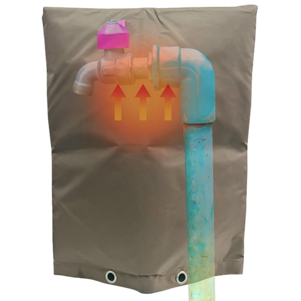 Liilaimic Backflow Preventer Pipe Insulation Cover Waterproof Winter ...