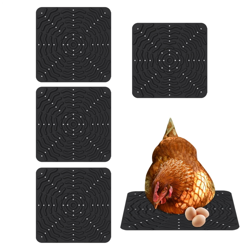 Liilaimic Chicken Nesting Box Pads Sturdy Chicken Bedding 4 Pieces ...
