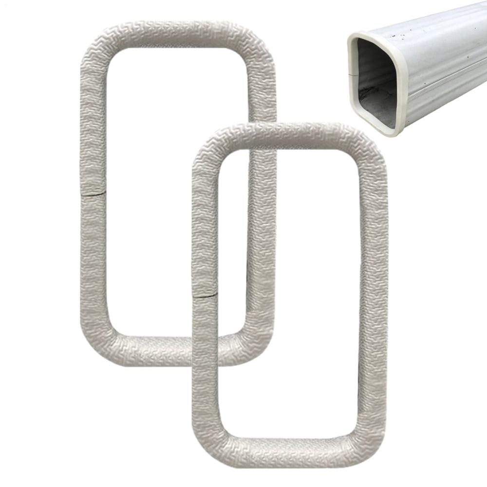 Liilaimic Gutter Downspout Guard Cover 2 Pieces Leaf Gutter Guards ...