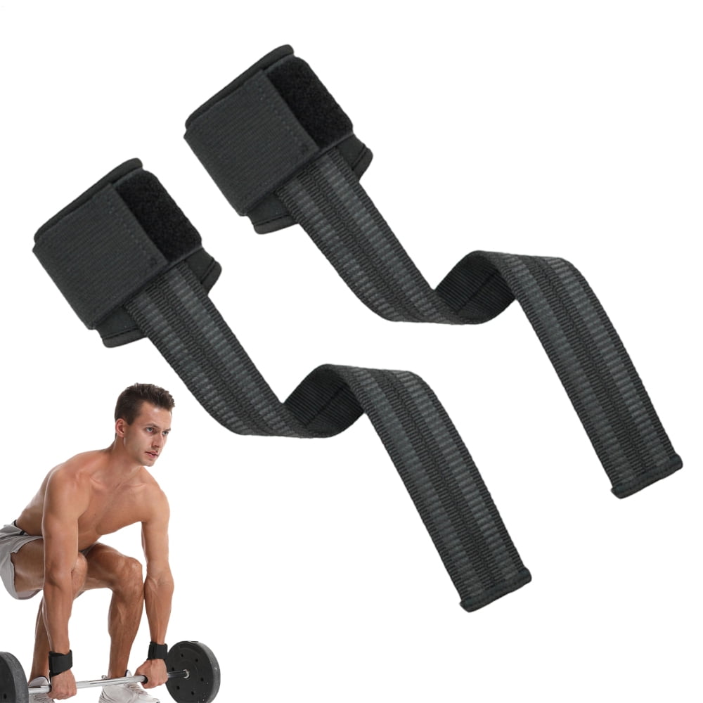 Liilaimic Gym Lifting Straps Lifting Wrist Straps Non-Slip Reinforced ...