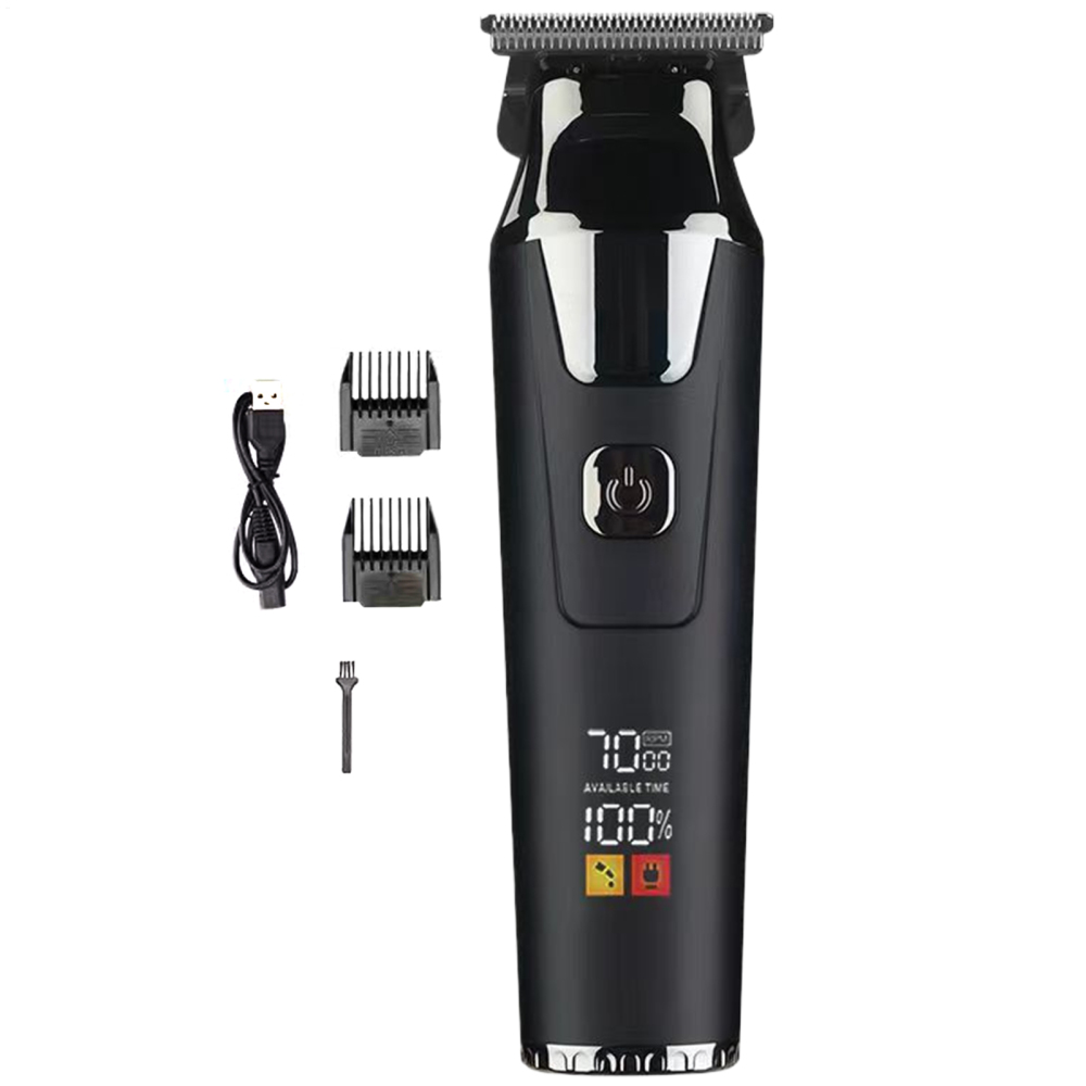 Liilaimic Hair Trimmer for Men Professional Electric Hair Shaver Smart ...