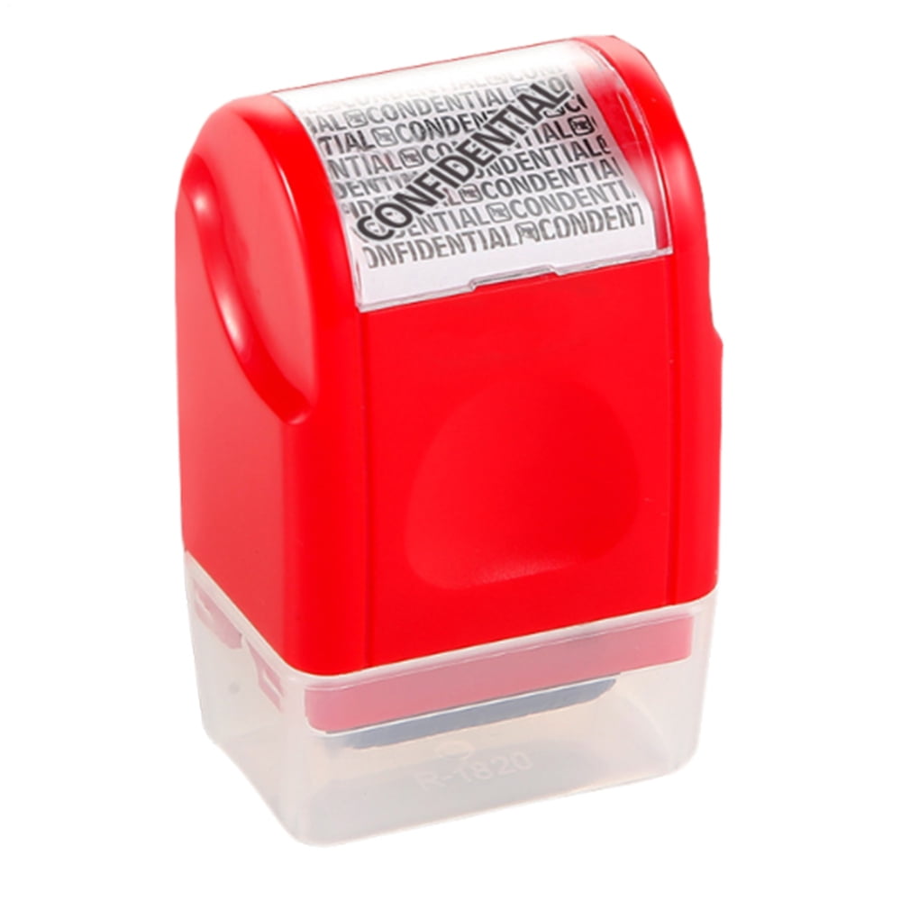 Liilaimic Identity Theft Protection Roller Stamp Privacy Information ...