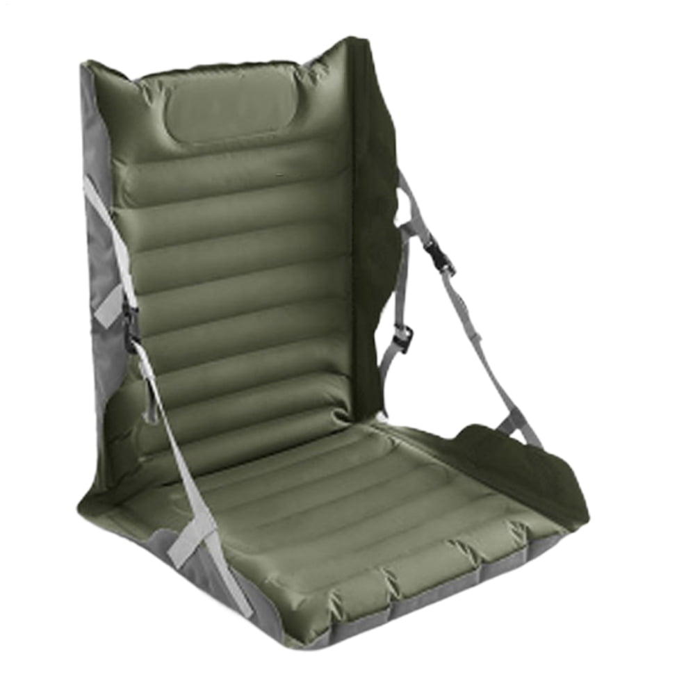 Liilaimic Inflatable Stadium Seat Foldable Seat with Backrest Portable ...