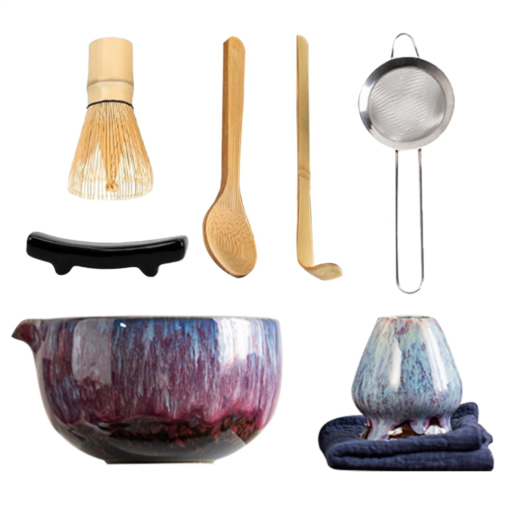 Liilaimic Matcha Whisk Set Professional Matcha Whisk Japanese Tea ...