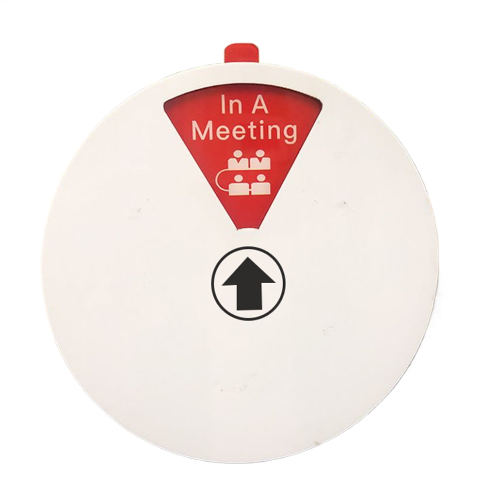 Liilaimic Office Status Sign for Door Lightweight Privacy Door Sign ...