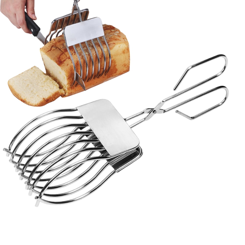 Liilaimic Onion Cutter Meat Bread Slicing Tong Stainless Steel Clamp ...