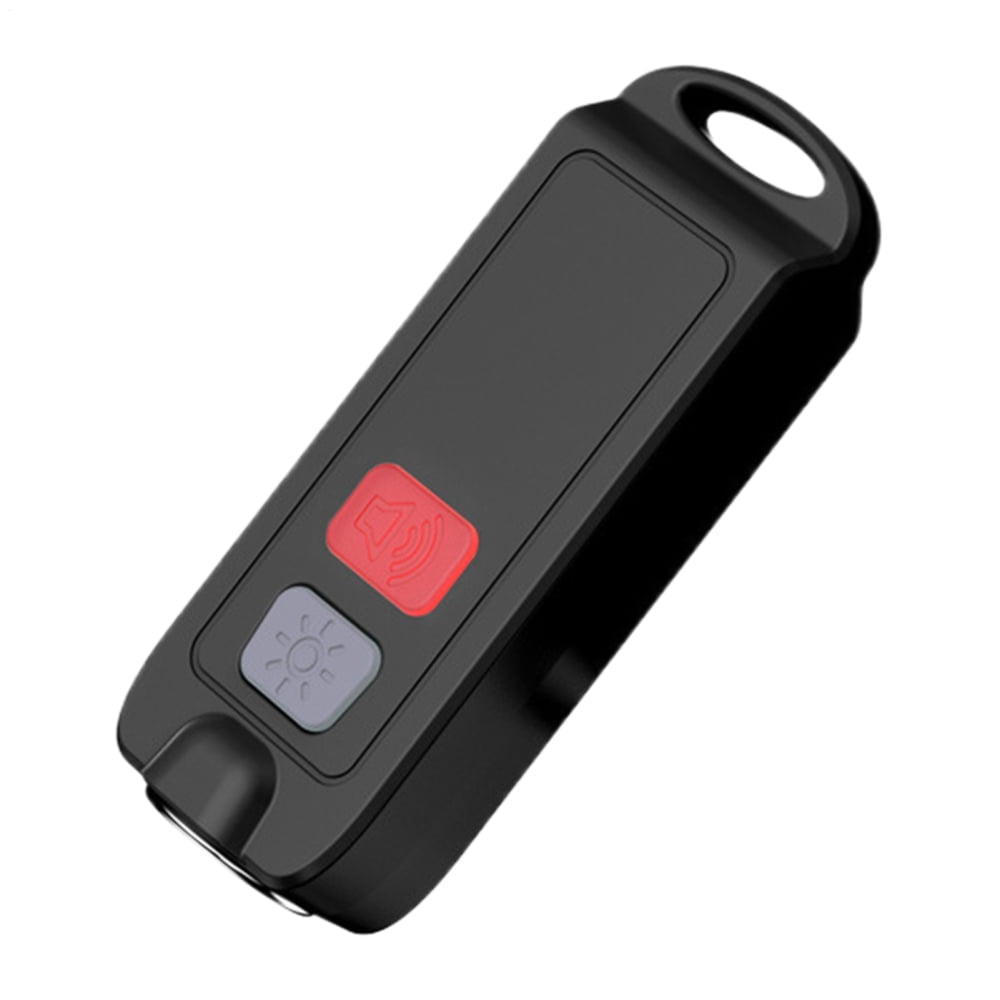 Liilaimic Personal Safety Alarm Security Alarm Keychain with LED Light ...