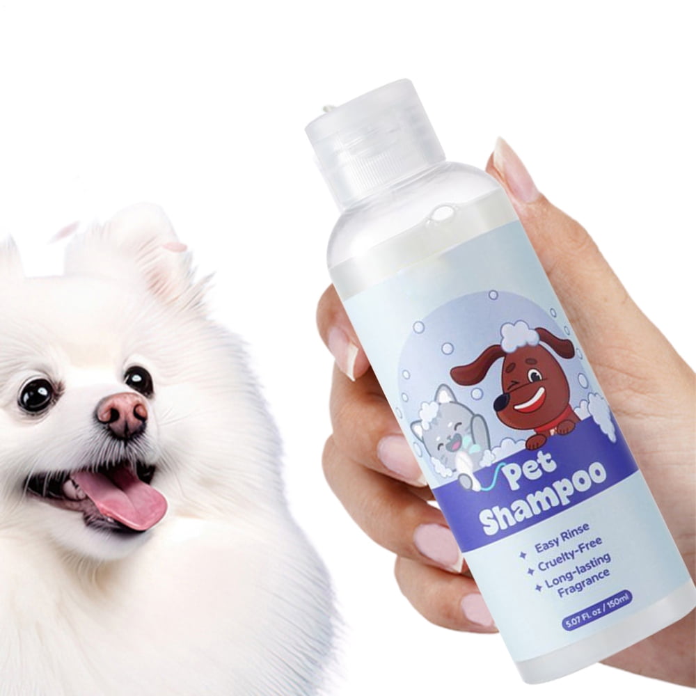 Liilaimic Pet Shampoo Puppy Shampoo Sensitive Skin 150ml Floral Scent ...