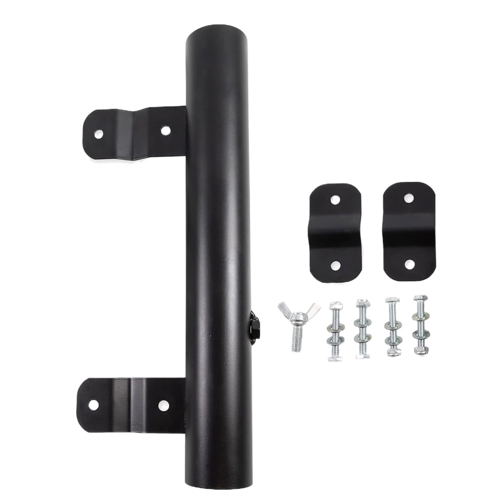 Liilaimic RV Ladder Flag Pole Mount RV Bumper Flag Pole Mount Rust ...
