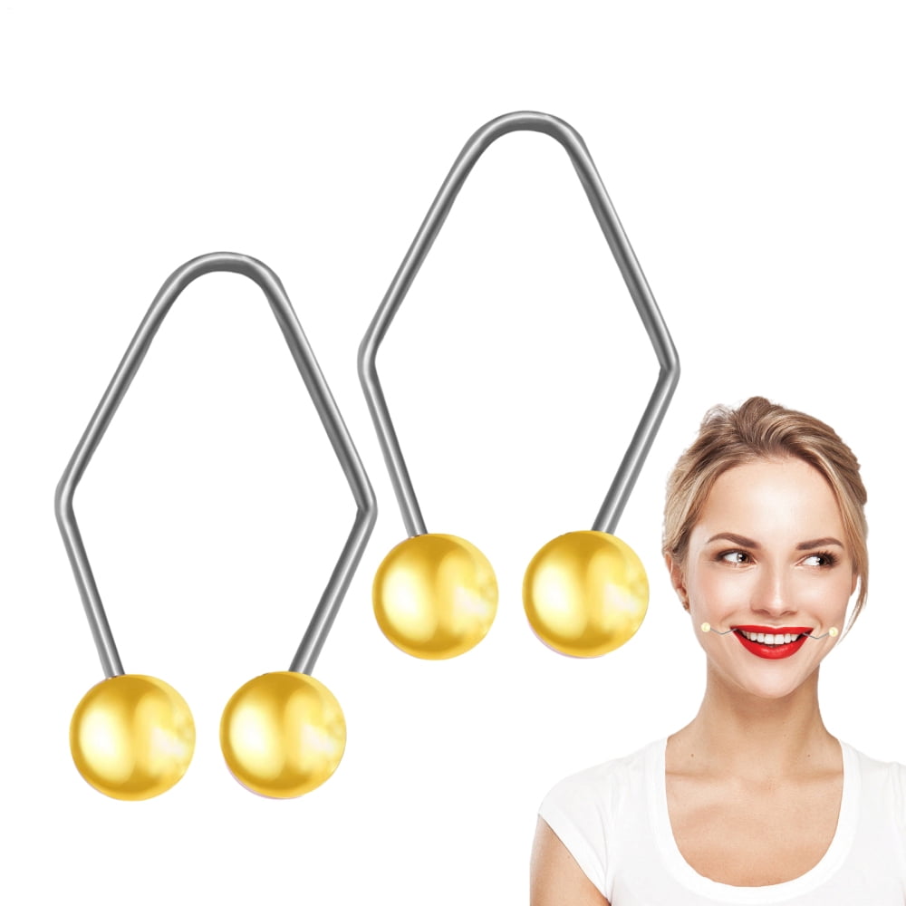 Liilaimic Smile Exerciser Compact Stainless Steel Smile Trainer ...