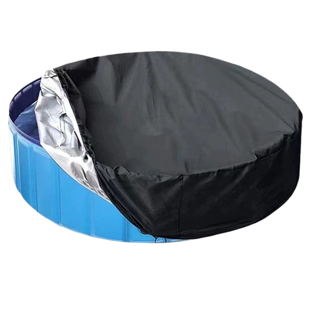 Liilaimic Solar Cover Swimming Solar Pool Covers Blanket Foldable ...