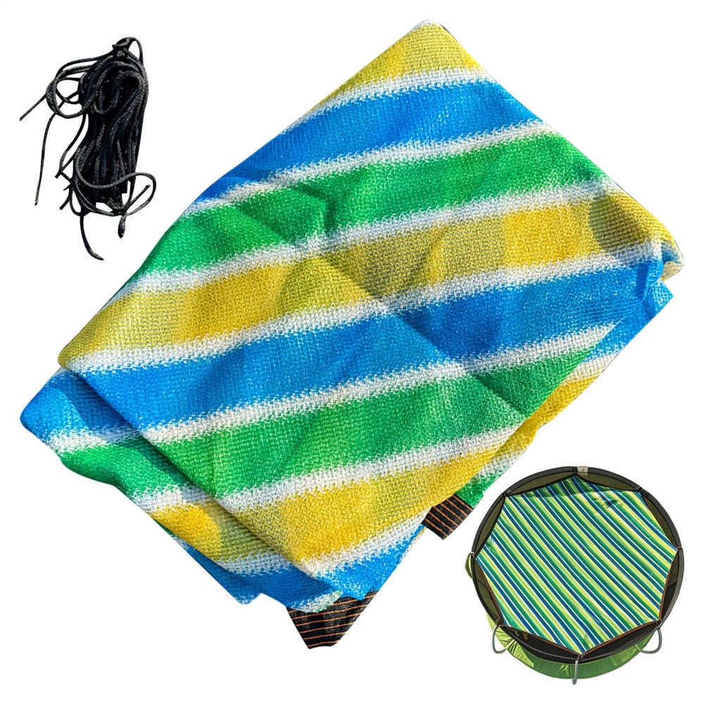 Liilaimic Trampoline Top Cover Trampoline Sunshade UV Protection ...
