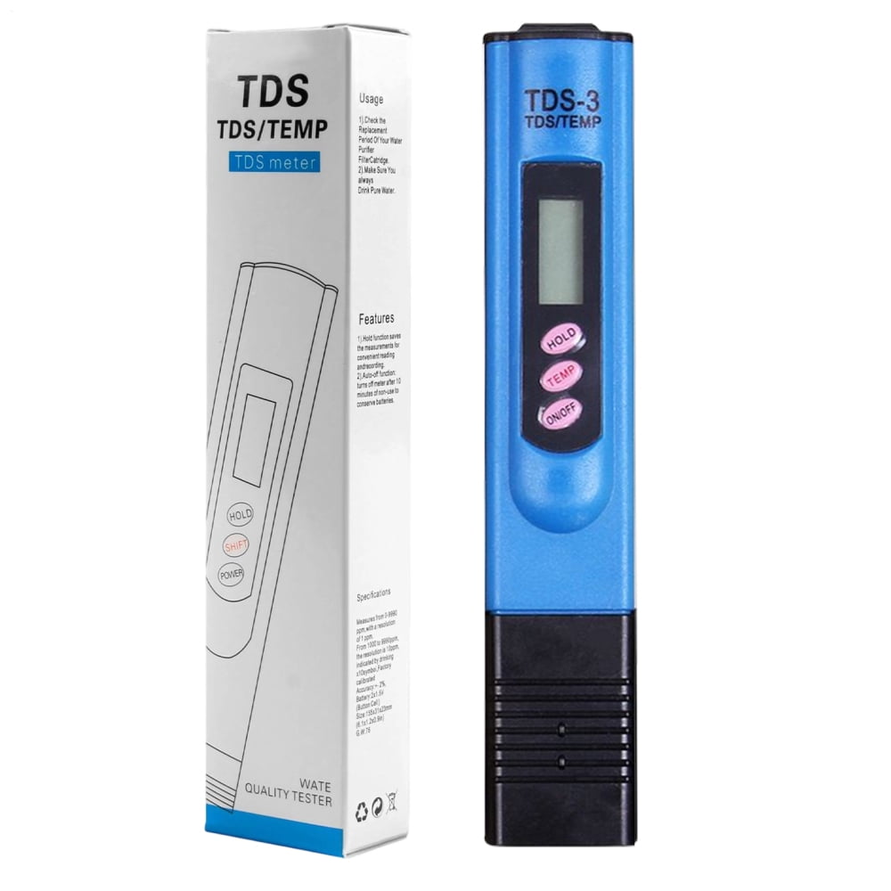 Liilaimic Water Quality Tester Aquariums Tester 2-in-1 Accurate Multi ...