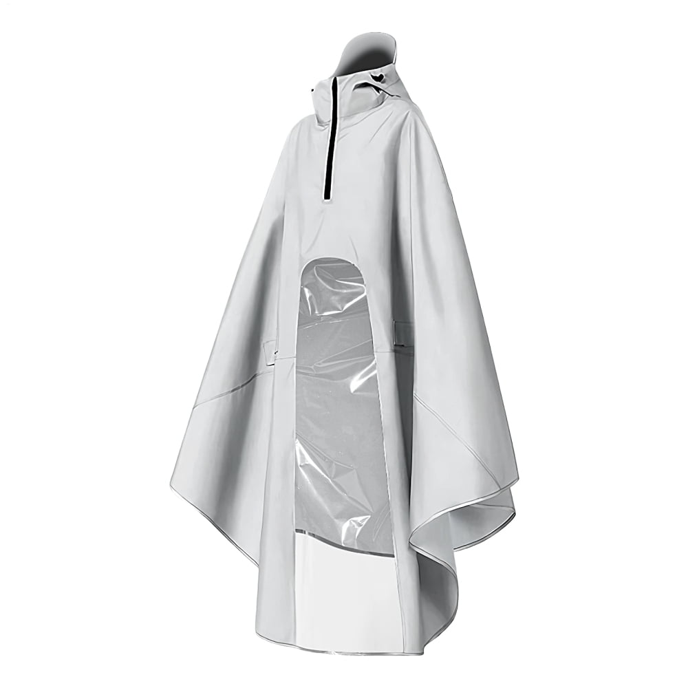 Liilaimic Women Rain Poncho Women Rain Poncho with Hood Adjustable ...
