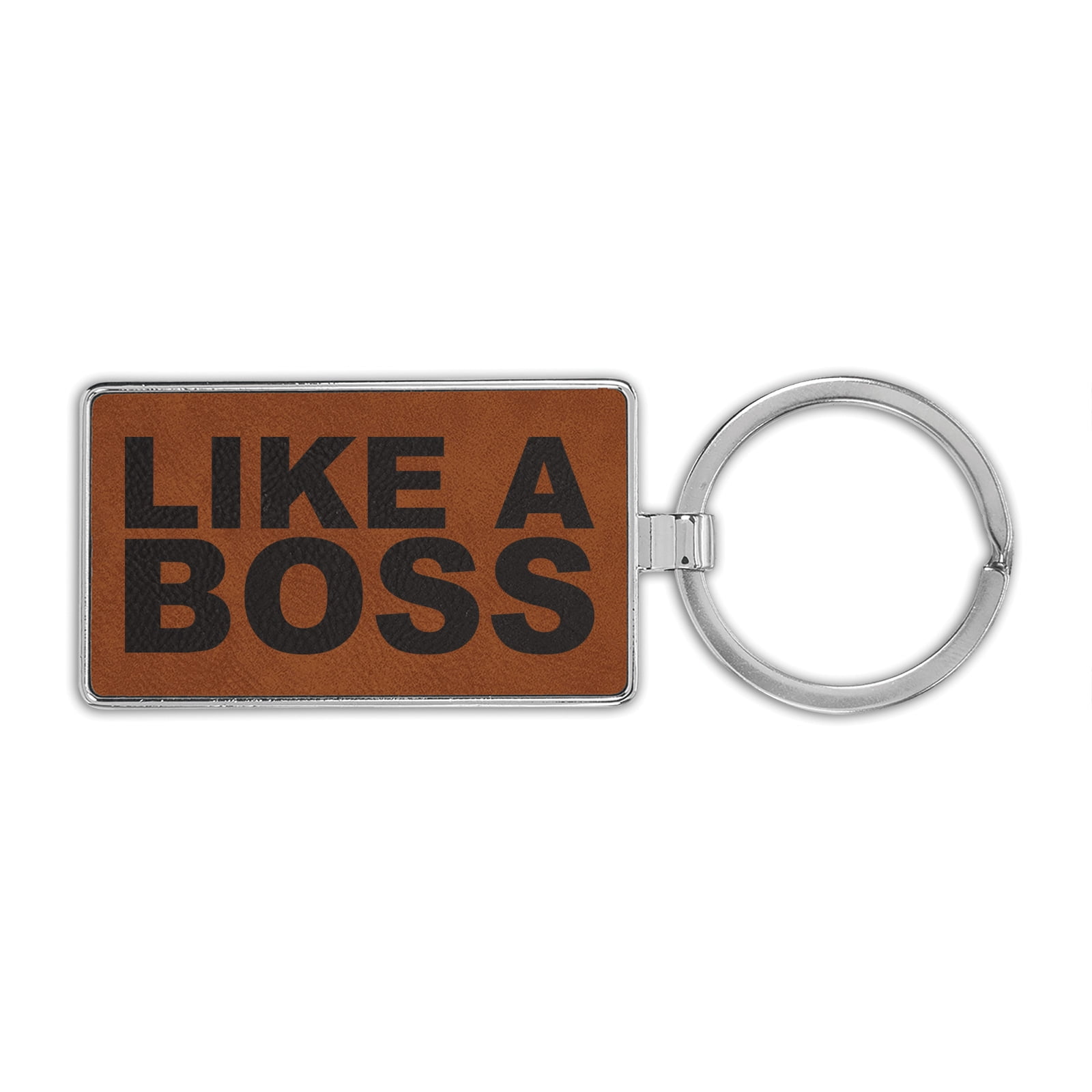 Like A Boss Premium Leatherette Keychain jdm - Rawhide - Walmart.com