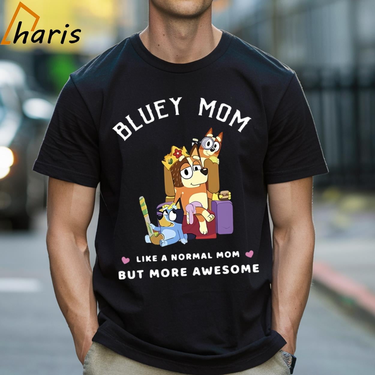 Like A Normal Mom But More Awesome Bluey Mom T-Shirt Shirt, Size 5Xl ...