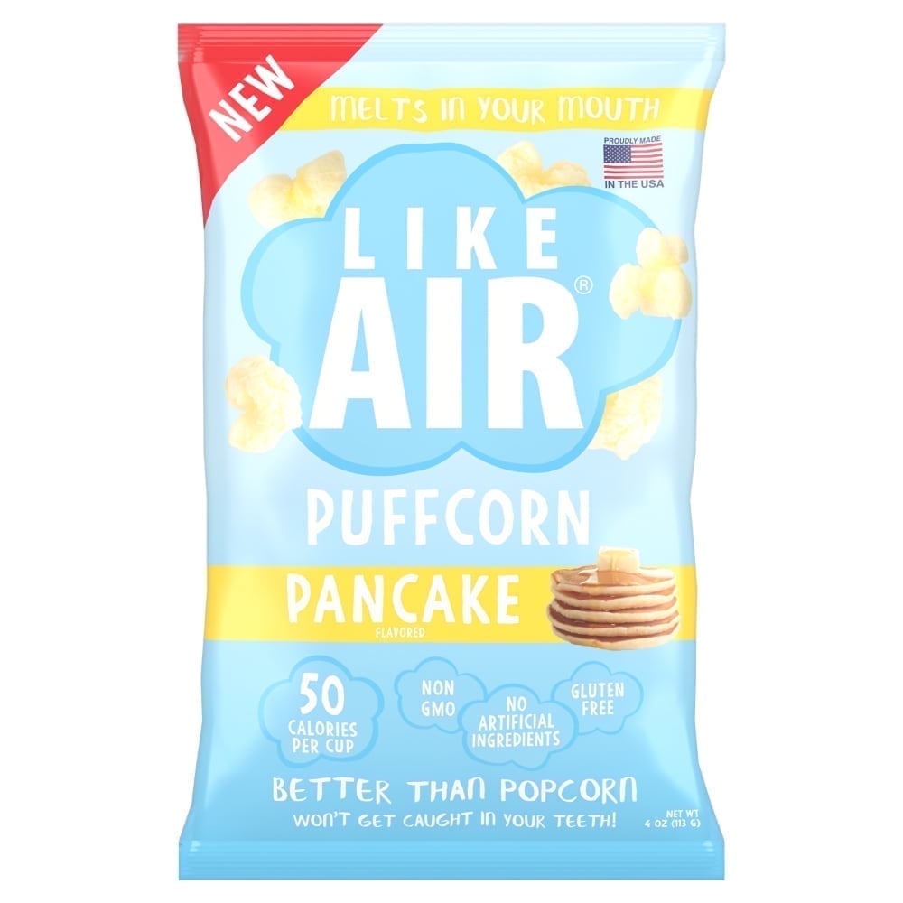 Like Air Baked Puffcorn Pancake 4 oz Pack of 4 - Walmart.com
