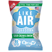 LIKE AIR White Cheddar Puff Corn - Healthy Cheesy Snack (Pack of 12 ...