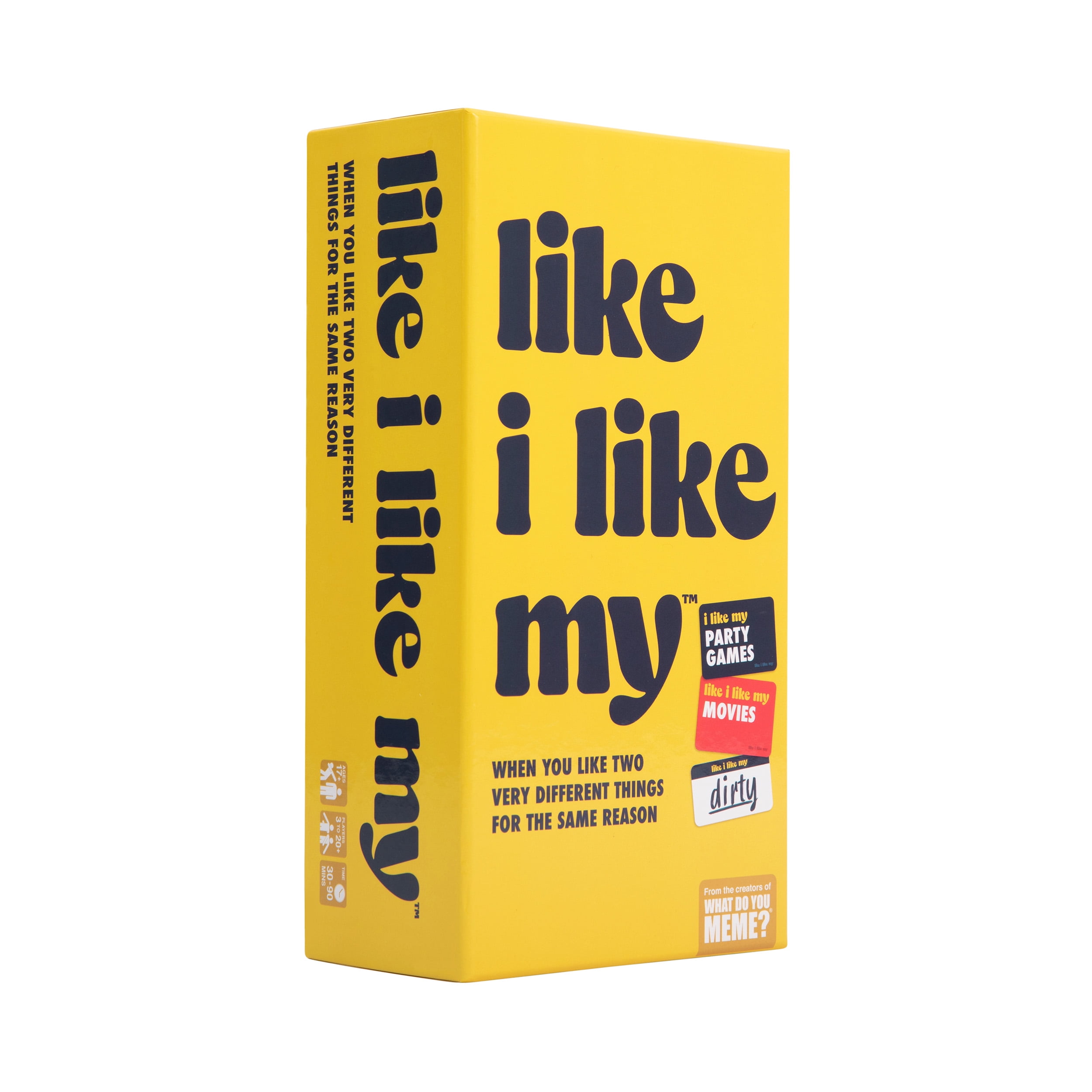 What Do You Meme, Like I Like My Adult Party Game, Compare Tame and ...