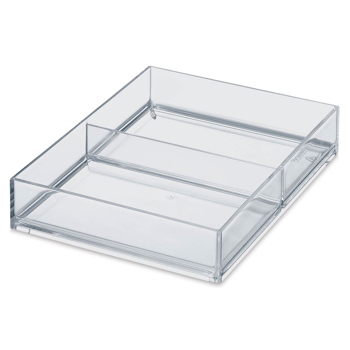 Like-It Stackable Tray - Large, 2 Divisions - Walmart.com