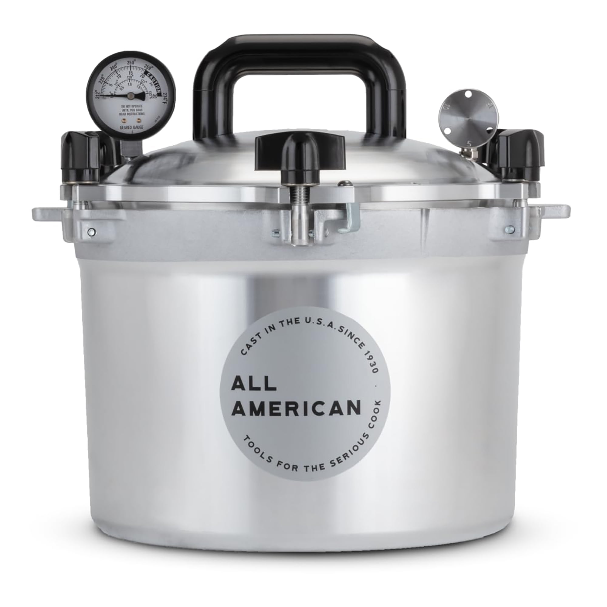All American 10.5qt Pressure Cooker/Canner 910 Easy to Open & Close for ...