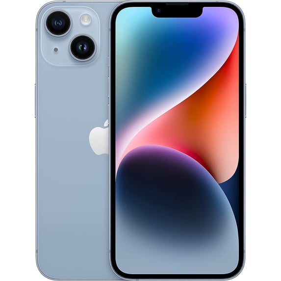 Apple, Pre-Owned iPhone 14, 128GB, Blue with Charging Cable - Walmart.com