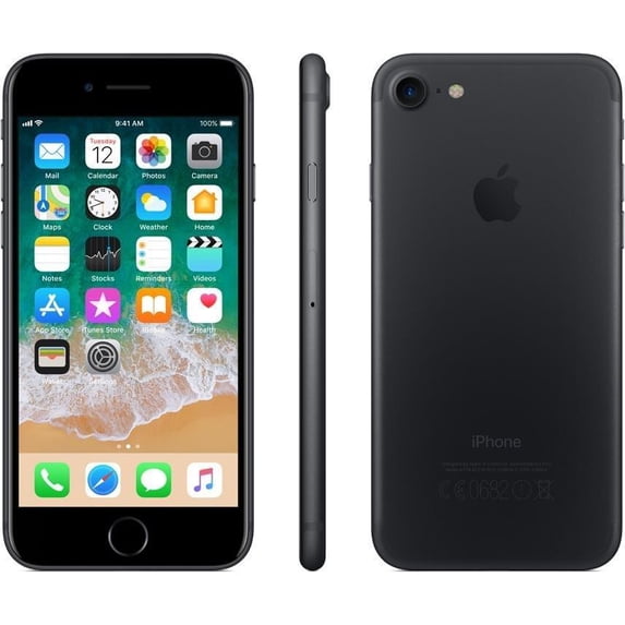 Pre-Owned Apple iPhone 7 - Carrier Unlocked - 32GB Black - Walmart.com