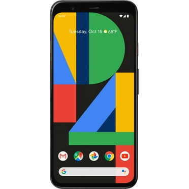 Google Pixel 4 Black 64 GB, Unlocked - Walmart.com