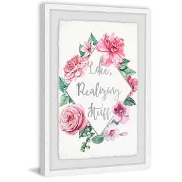 Flower Top View II Framed Painting Print - Walmart.com