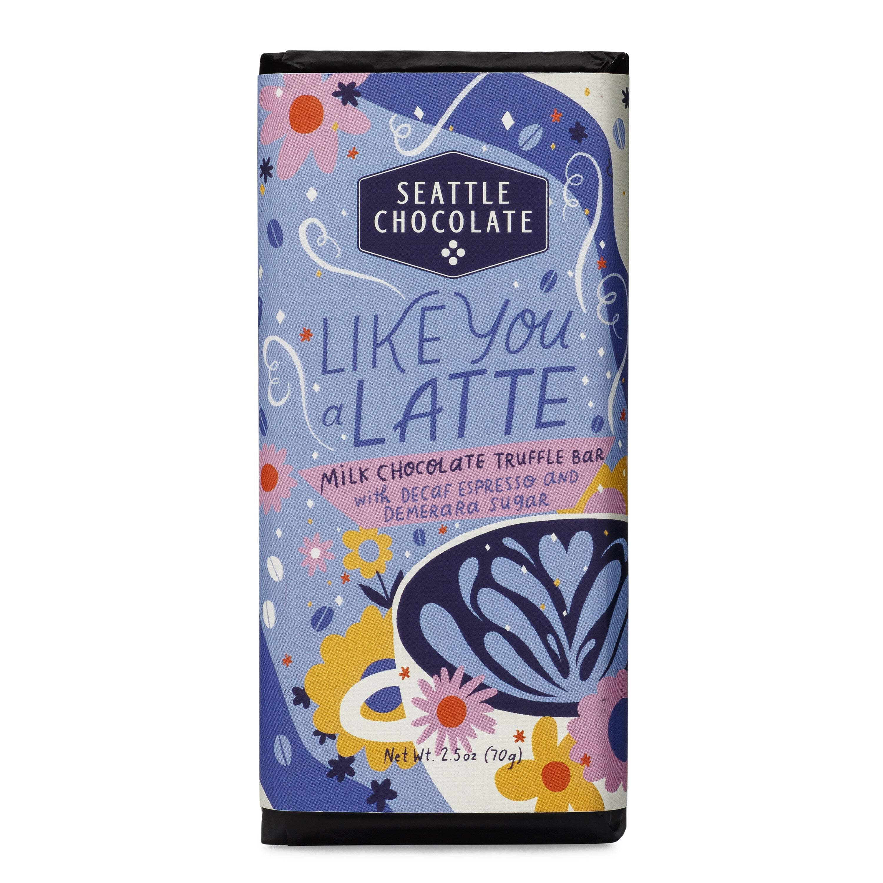 Like You A Latte Milk Chocolate Truffle Bar - Walmart.com