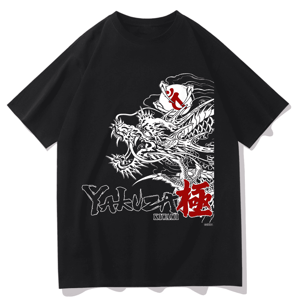 Like a Dragon & Yakuza Kiwami T-Shirt Like a Dragon Merch Unisex Crew ...