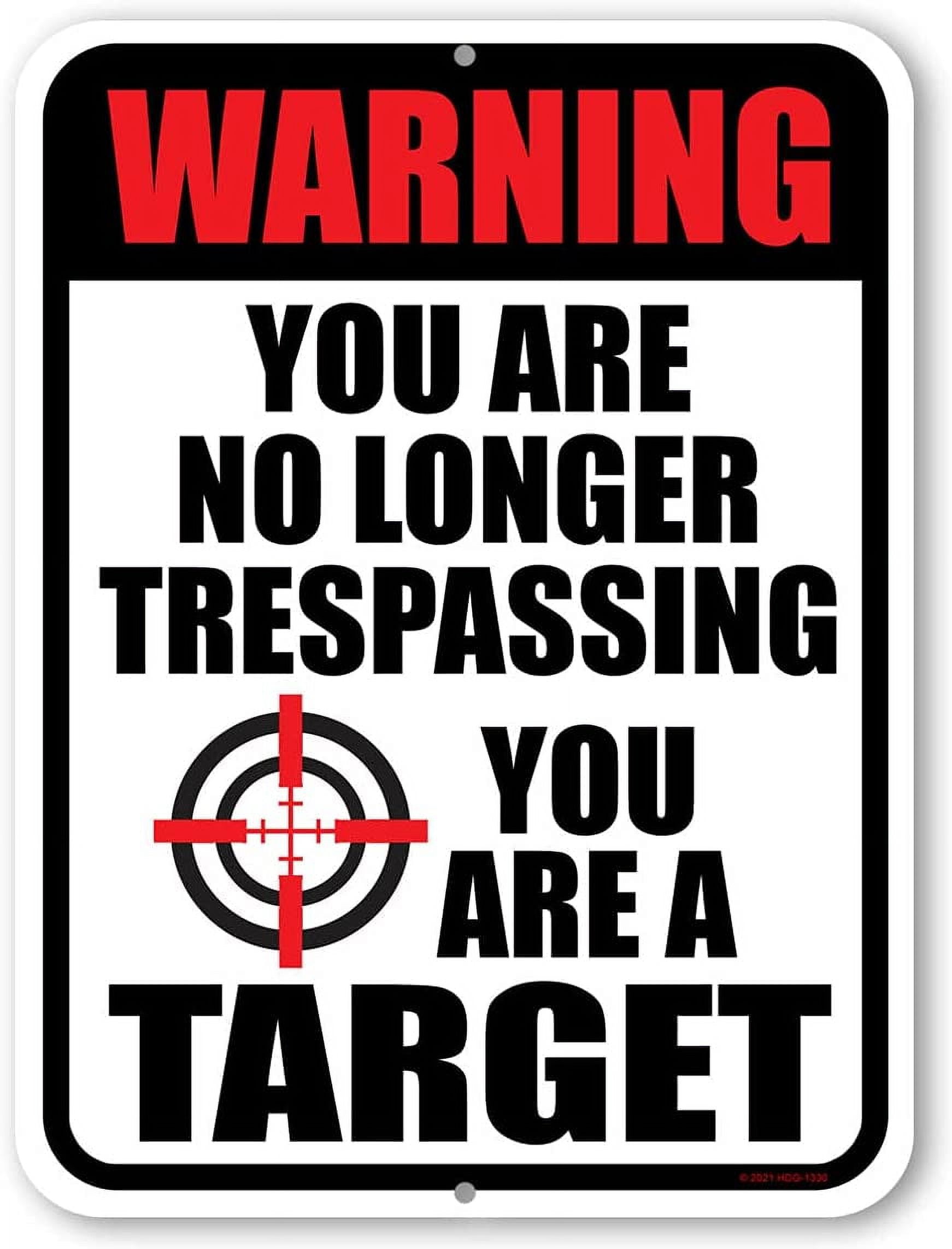 , Like a Good Neighbor, Stay Over There, Tin Outdoor Sign, Warning ...