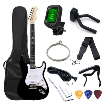 "ZENSTYLE 39"" Full Size Electric Guitar Starter Pack, Amp, Case, and ...