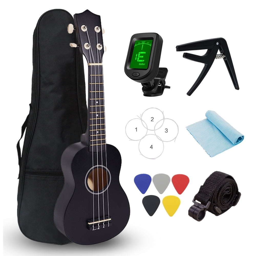 Likegreen Ukulele 21 inch Beginning Kit for Beginner Kids Students with ...