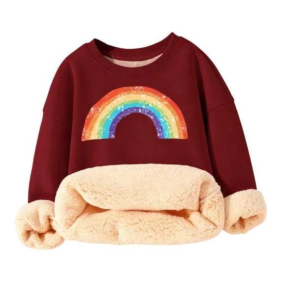 Likimi Children Boys Girls Sweatshirt Long Sleeve Cartoon Print Crew ...