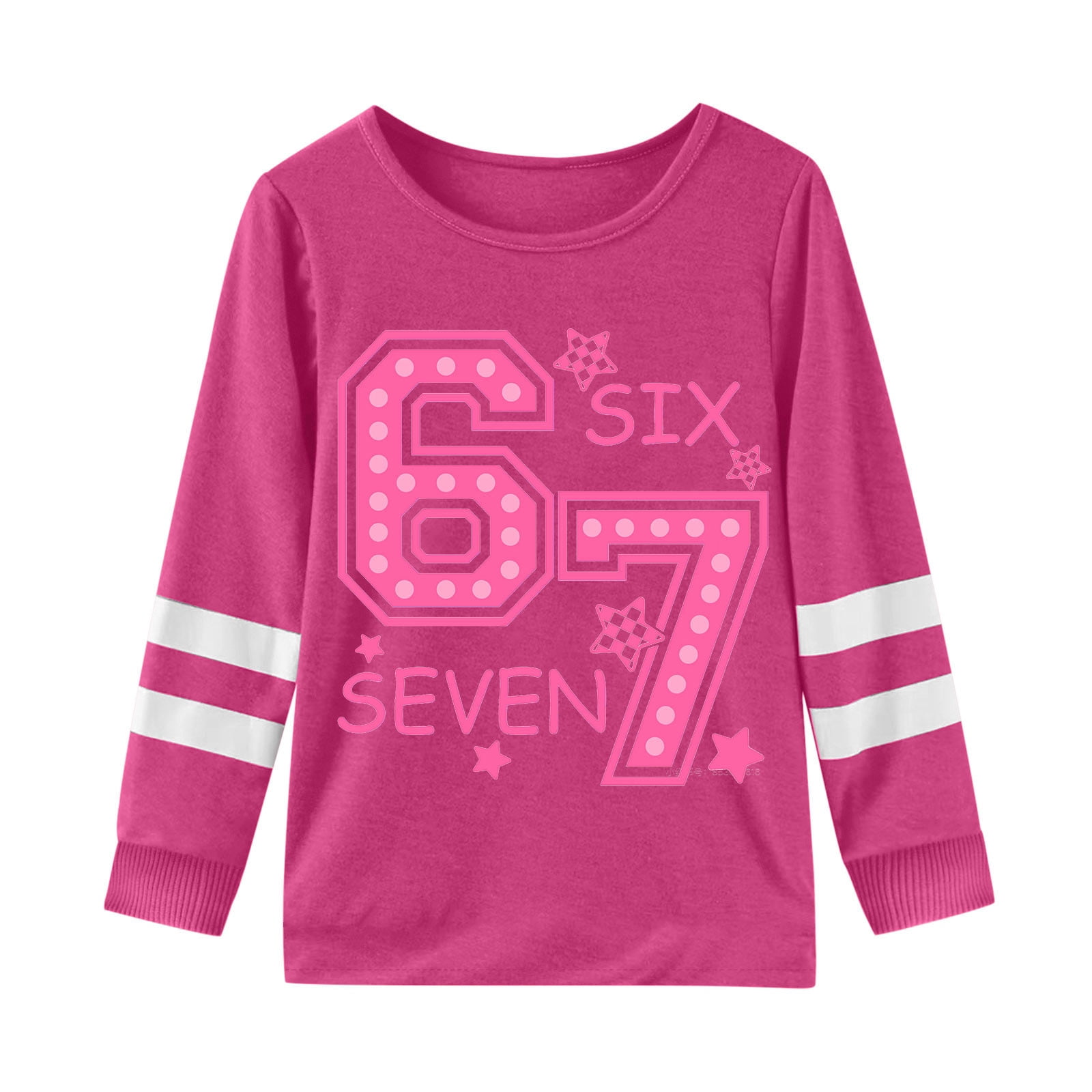 Likimi Kids Toddler Girls Boys Tops Letter Print Long Sleeve Crew Neck ...