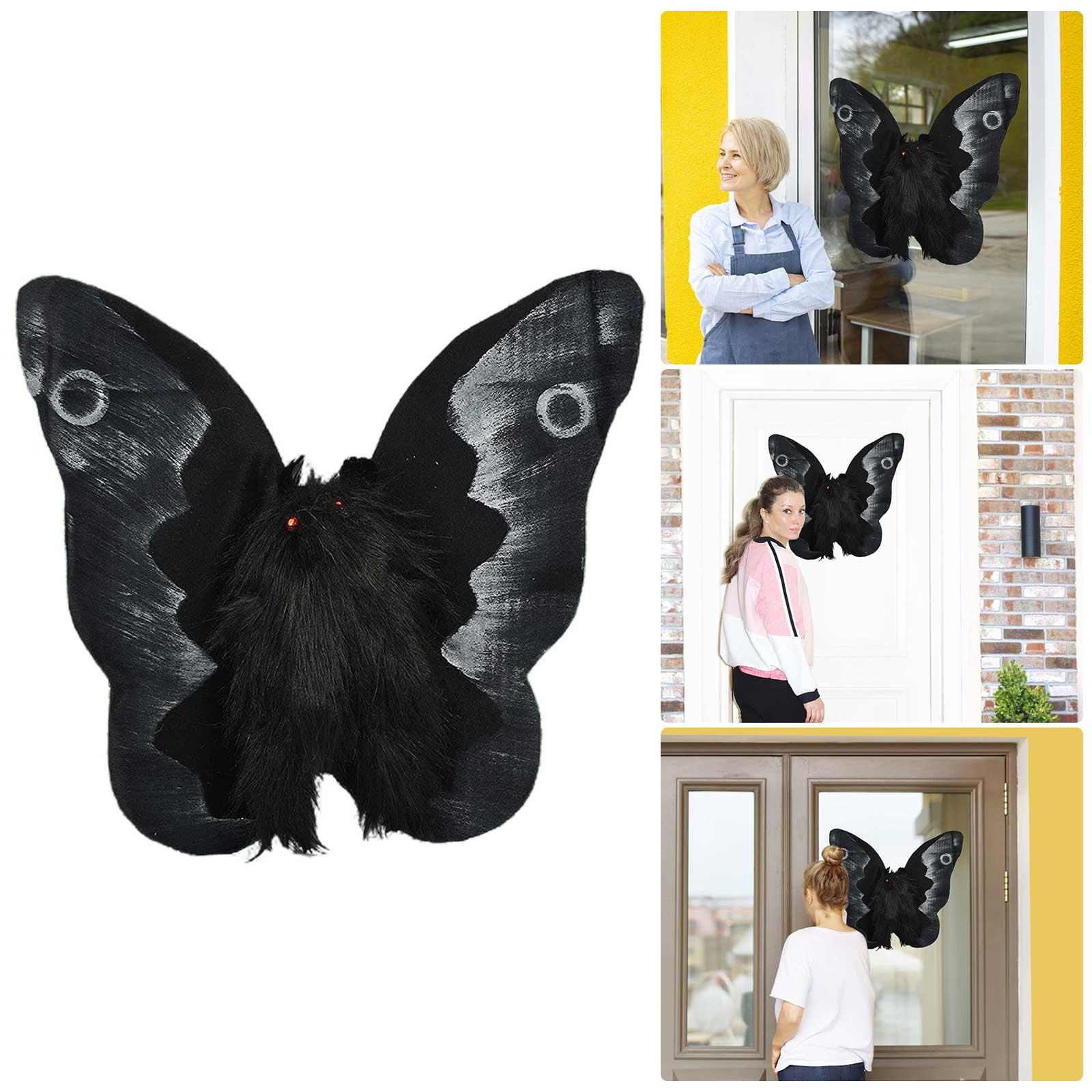 Likthione 50% off Clear!Gothic Moth Plushie Stuffed Animals Plush Toy ...