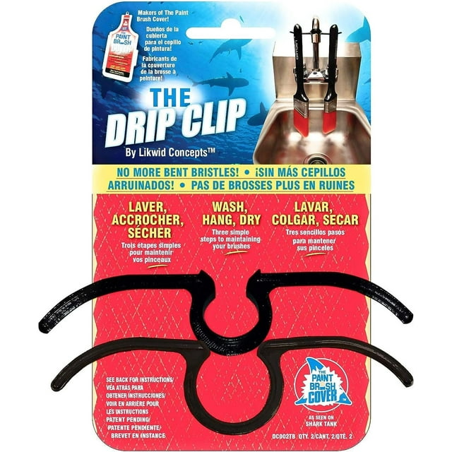 Likwid Concepts The Drip Clip Brush Clip (2 Count) DC002TB - Walmart.com