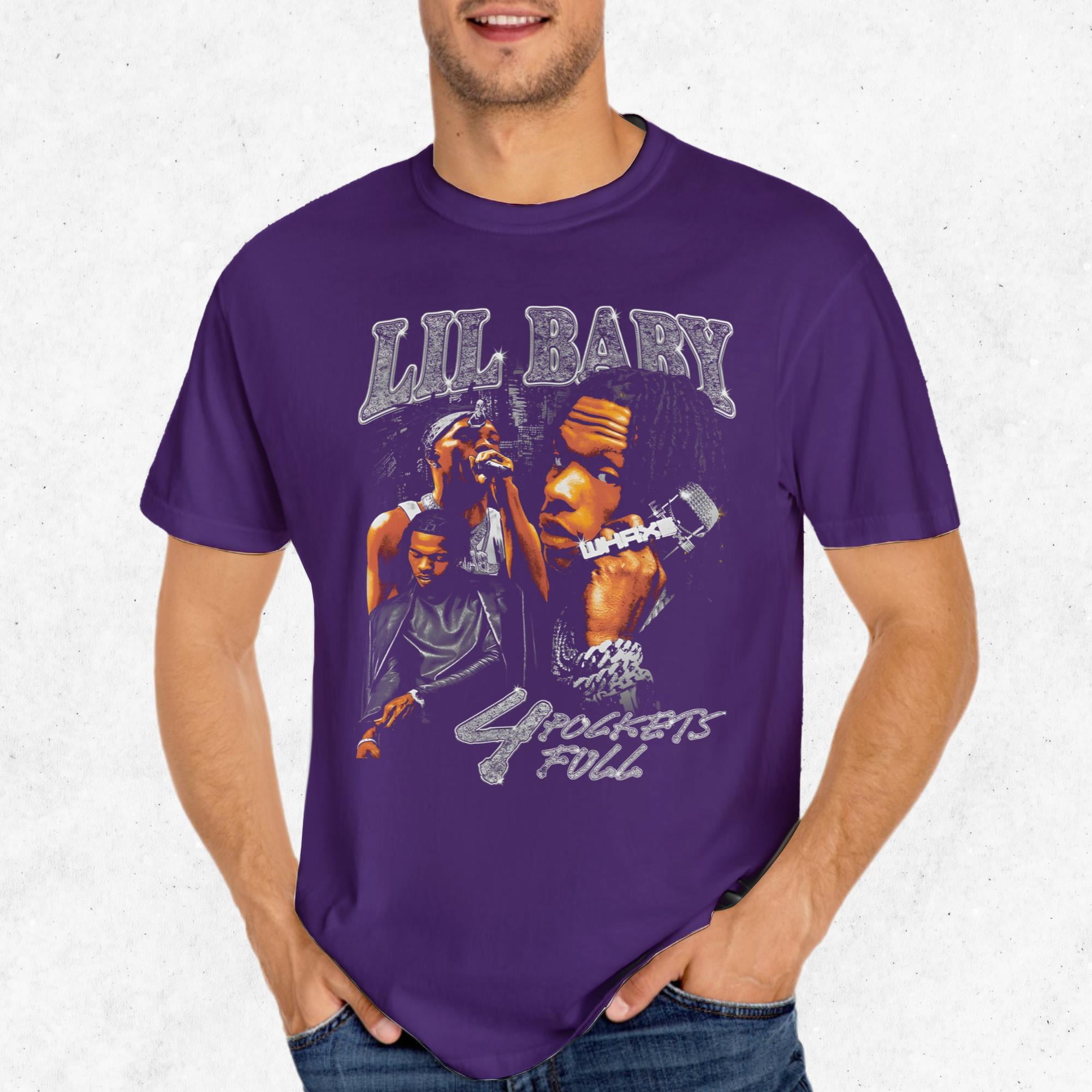 Lil Baby 4PF T-Shirt: Iconic Rapper Graphic T-Shirt for Fans - Walmart.com