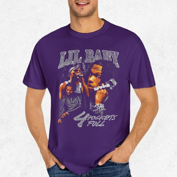 Lil Baby 4PF T-Shirt: Iconic Rapper Graphic T-Shirt for Fans - Walmart.com